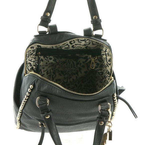 Jessica Simpson | Bags | Nwt Msrp 8 Jessica Simpson Black Leather ...